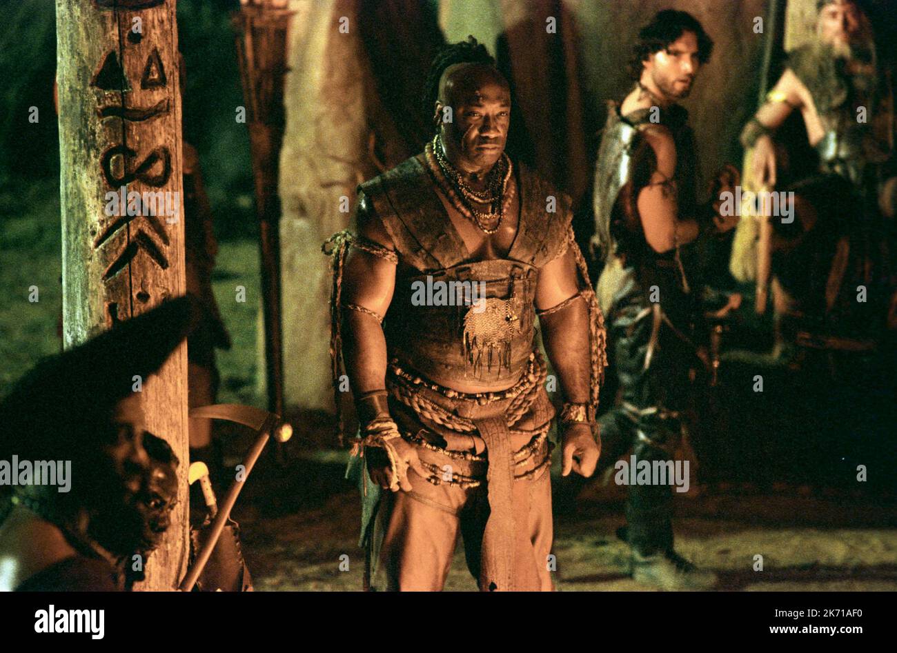 MICHAEL CLARKE DUNCAN, THE SCORPION KING, 2002 Stock Photo - Alamy