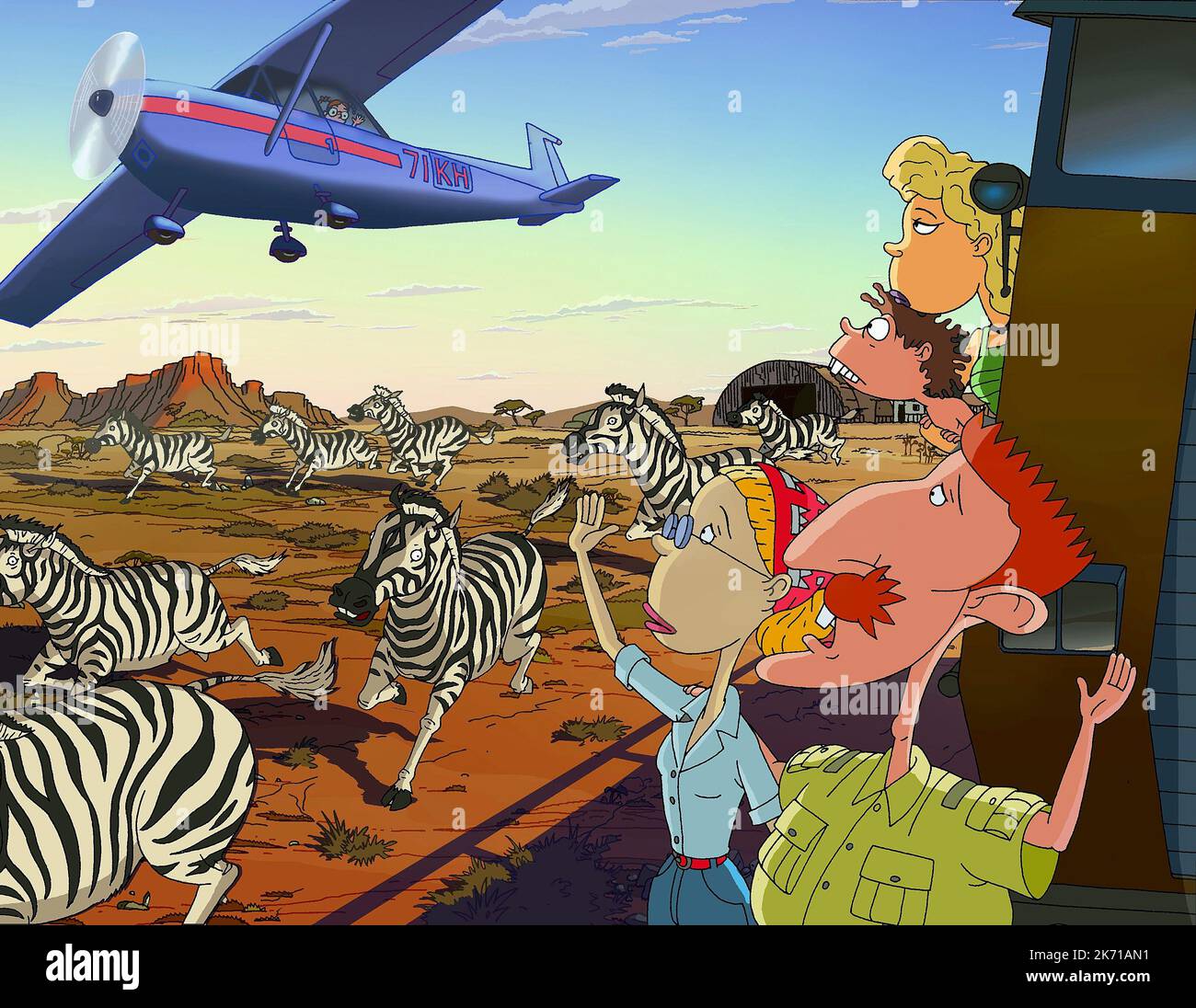 MARIANNE,NIGEL,DONNIE,DEBBIE, THE WILD THORNBERRYS MOVIE, 2002 Stock ...