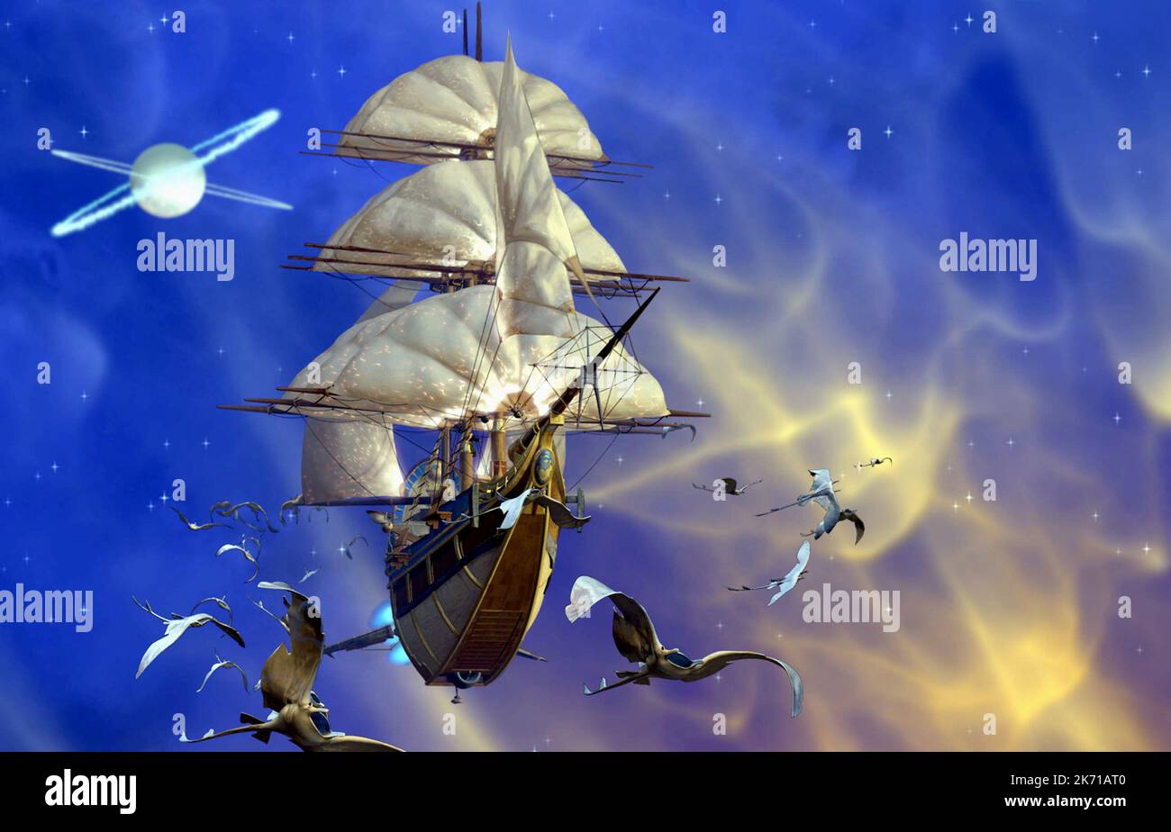 SPACE GALLEON, TREASURE PLANET, 2002 Stock Photo - Alamy