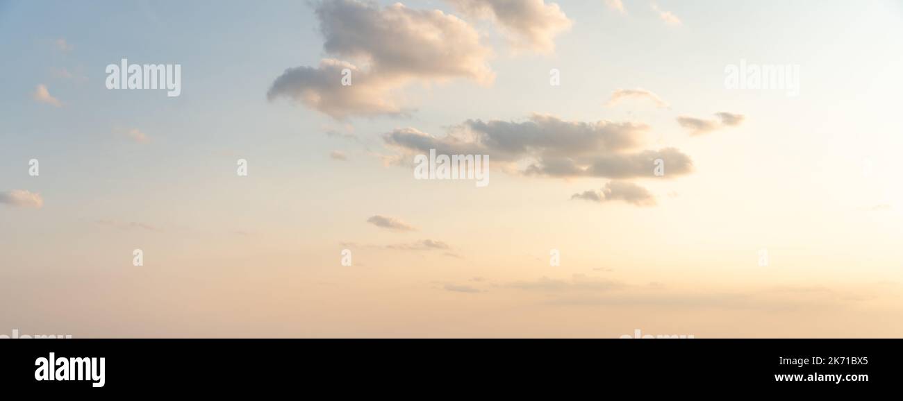 Sunrise sky in the morning, sunset sky with some clouds for background ...
