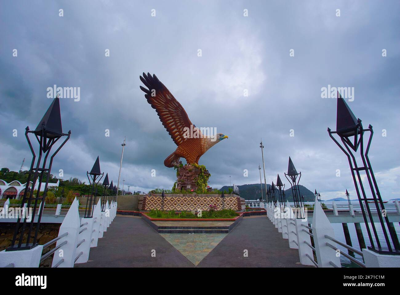 Beautiful sunset at Eagle Square, Dataran Lang is one of Langkawi’s ...
