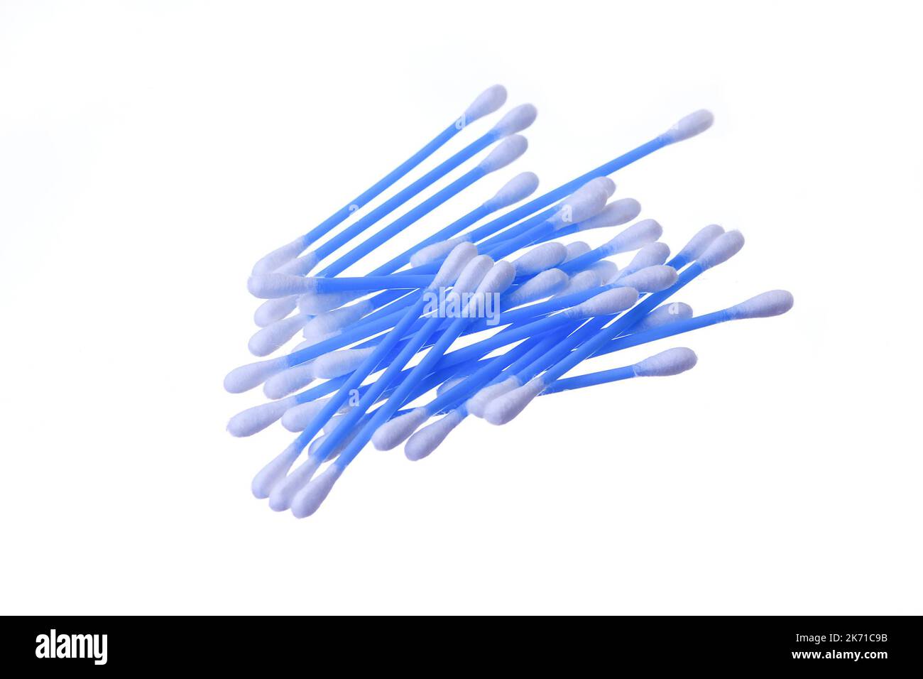 Cotton buds closeup Cut Out Stock Images & Pictures - Alamy