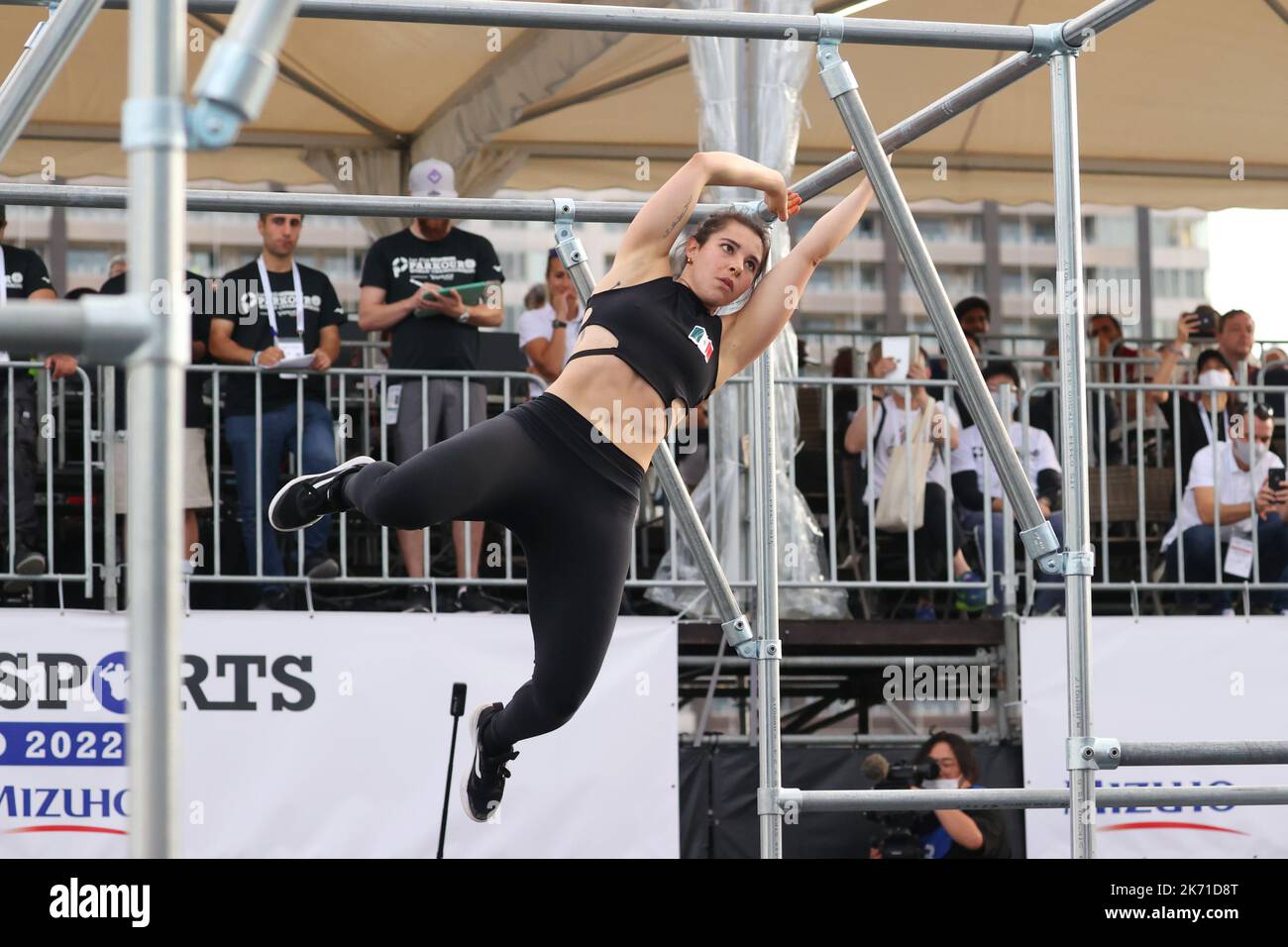 Tokyo, Japan. 16th Oct, 2022. Ella Bucio (MEX) Parkour : 1st FIG ...