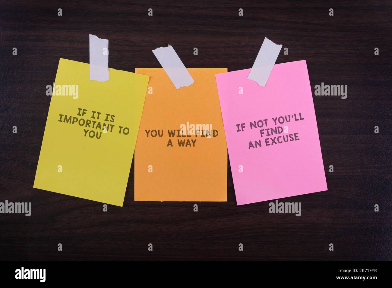 Inspirational sticky note hi-res stock photography and images - Alamy