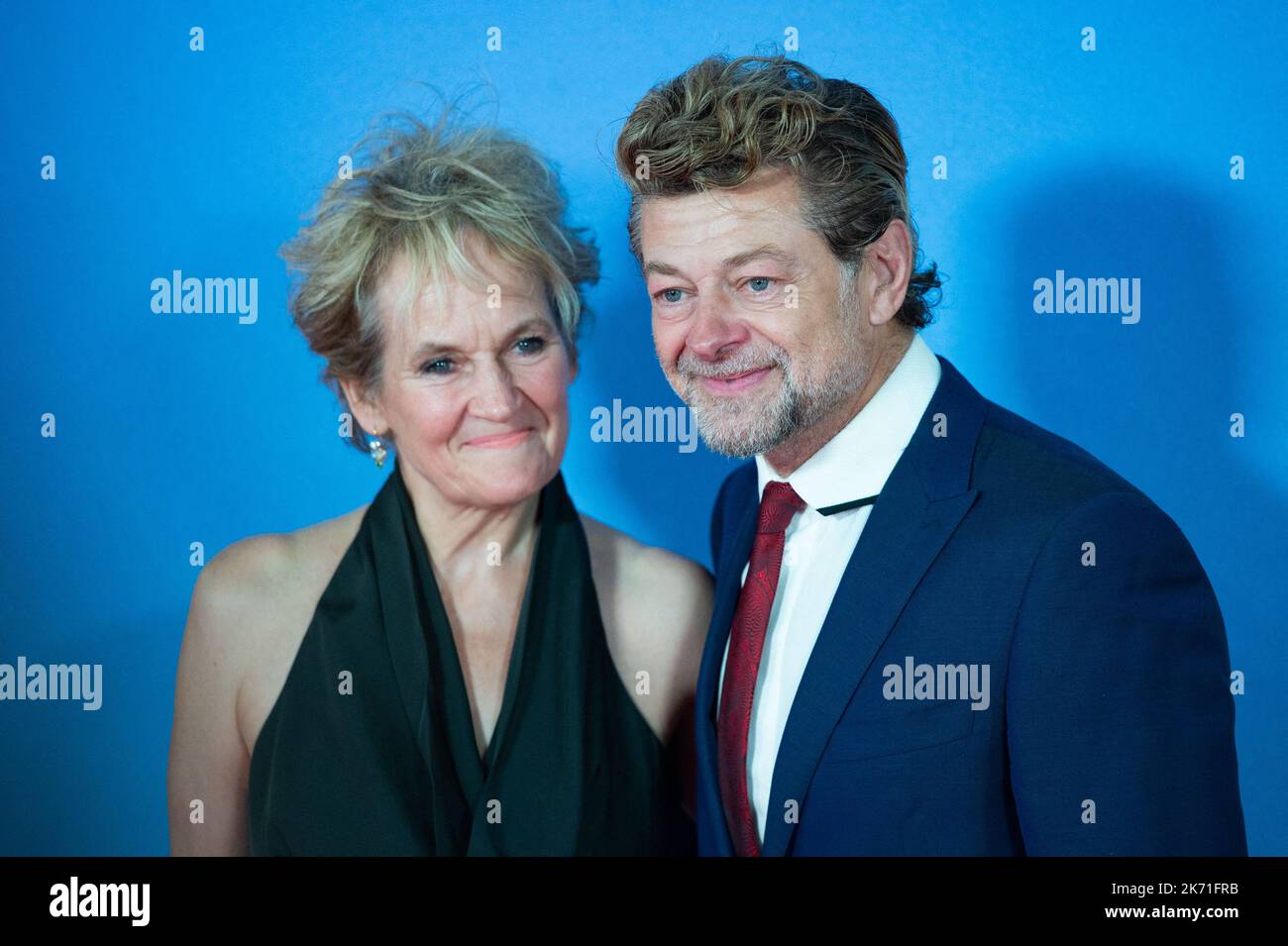 Lorraine Ashbourne and Andy Serkis attending the Glass Onion: A Knives ...