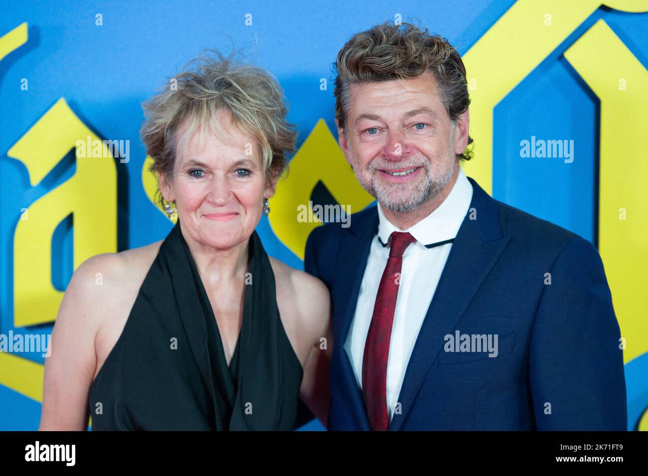 Lorraine Ashbourne and Andy Serkis attending the Glass Onion: A Knives ...