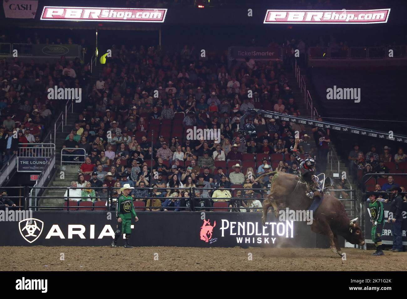 GLENDALE, AZ - OCTOBER 15: Rider Leandro Machado of the Missouri ...