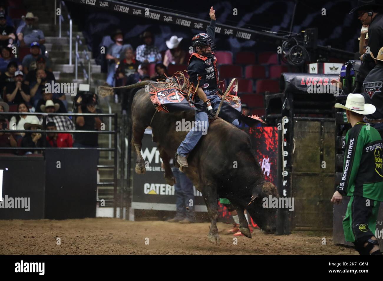 GLENDALE, AZ - OCTOBER 15: Rider Rafael Dos Santos of the Kansas City ...