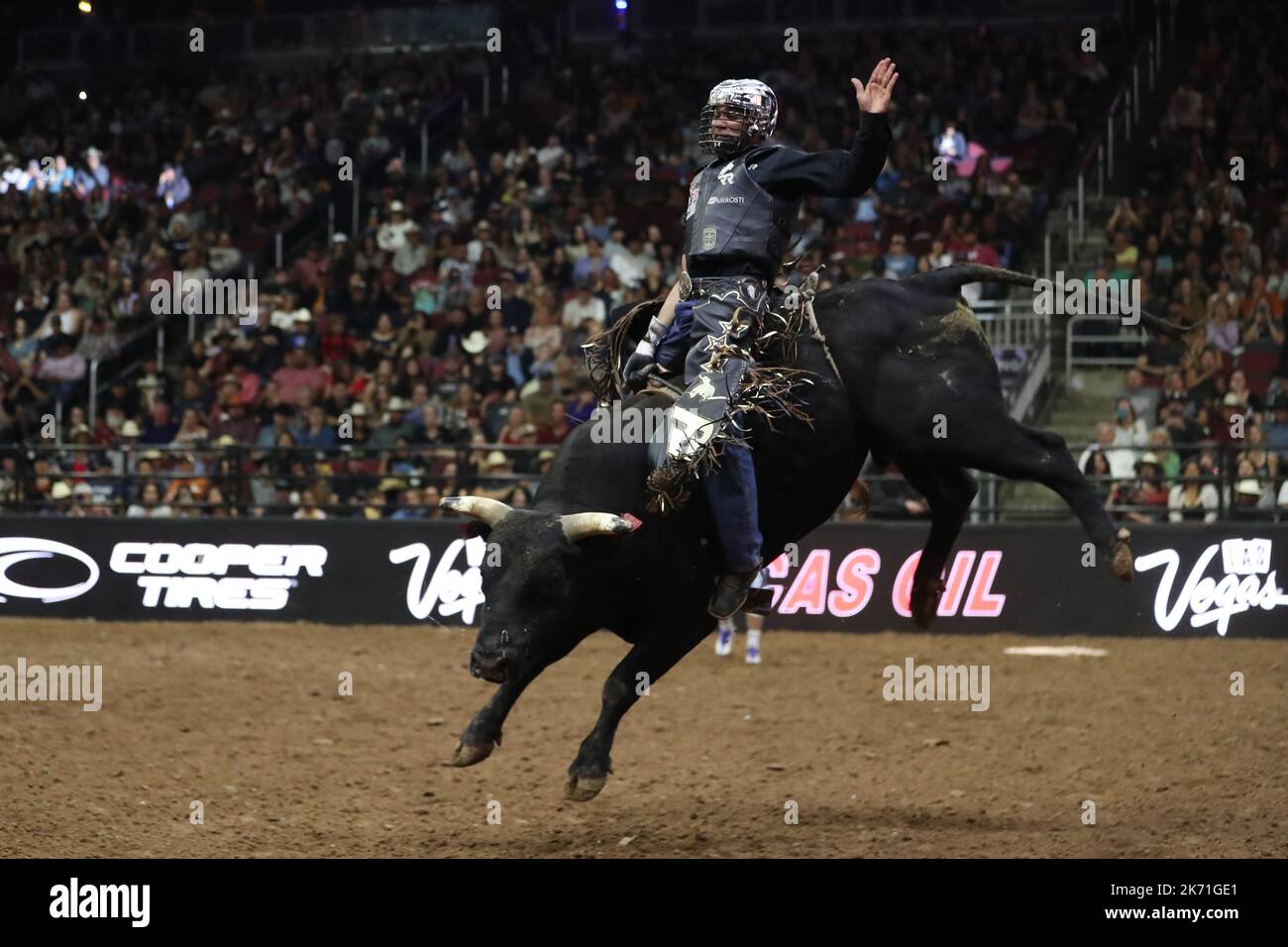GLENDALE, AZ - OCTOBER 15: Rider Alisson de Souza of the Arizona Ridge ...