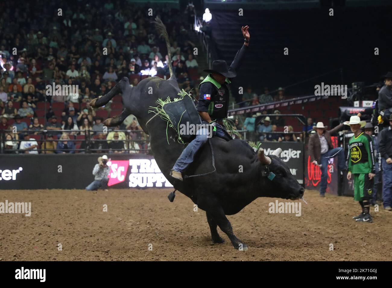 GLENDALE, AZ - OCTOBER 15: Rider Lucas Divino of the Austin Gamblers ...