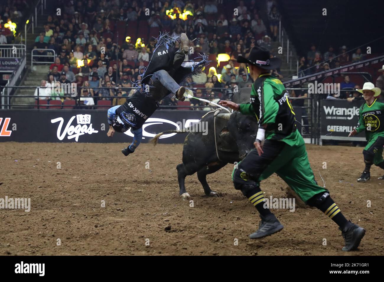 GLENDALE, AZ - OCTOBER 15: Rider Daylon Swearingen of the Carolina ...