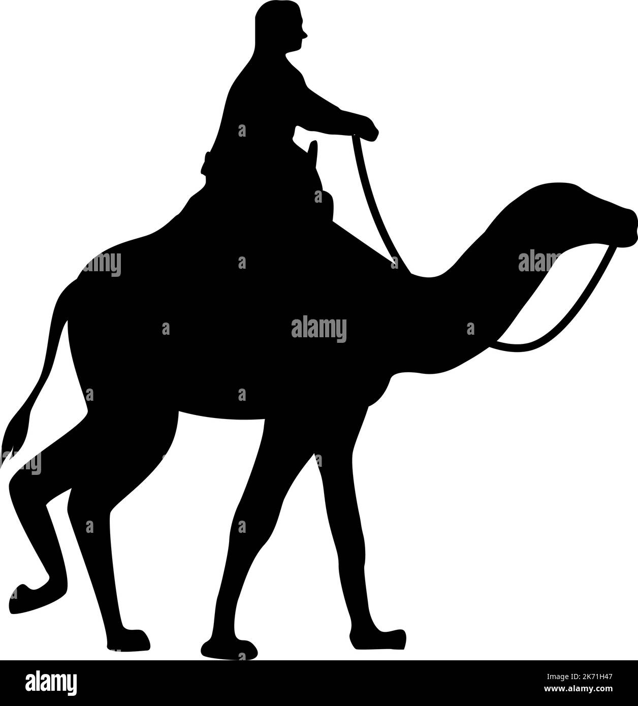 Camel adventure riding Stock Vector Images - Alamy