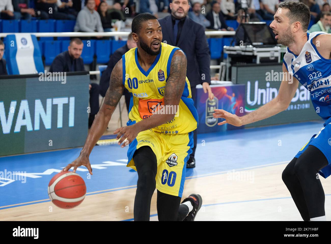 Palaleonessa A2A, Brescia, Italy, October 16, 2022, Julian Stone play ...