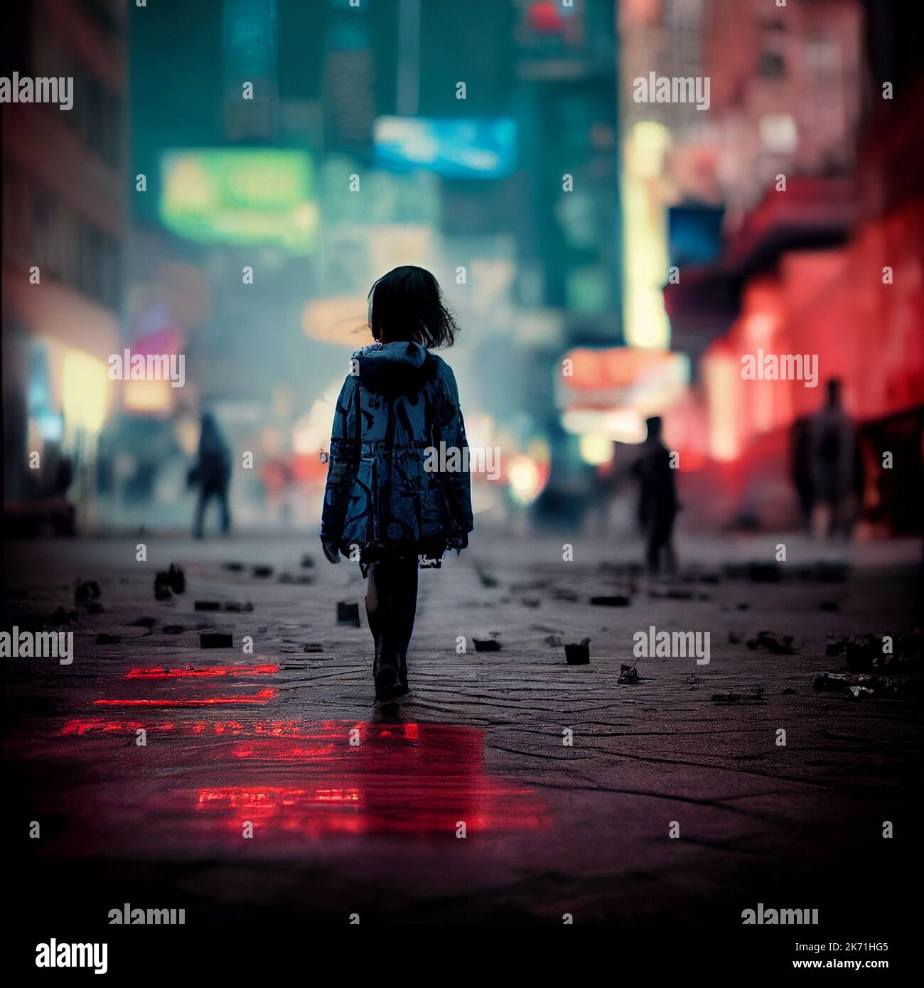 Ai generated illustration hi-res stock photography and images - Alamy