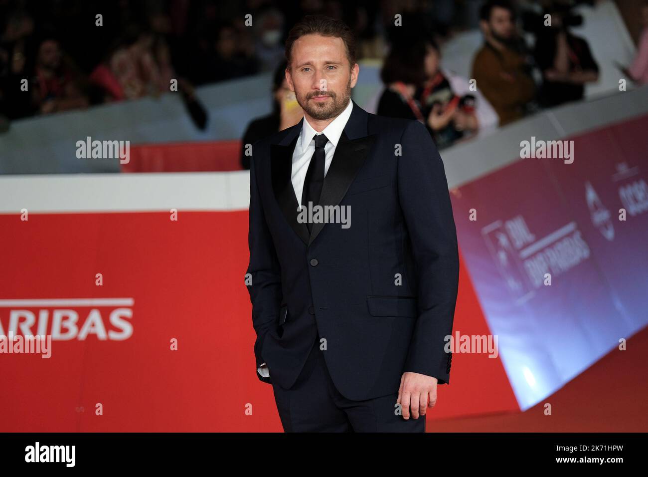 Matthias Schoenaerts for "Django - La serie" film on red carpet during ...