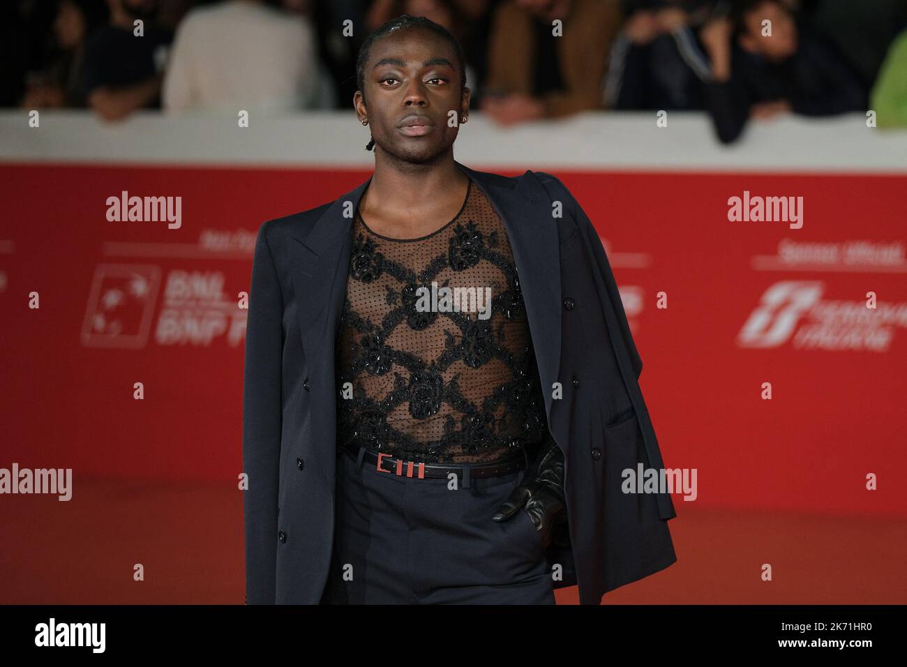 Benny O. Arthur for "Django - La serie" film on red carpet during the ...