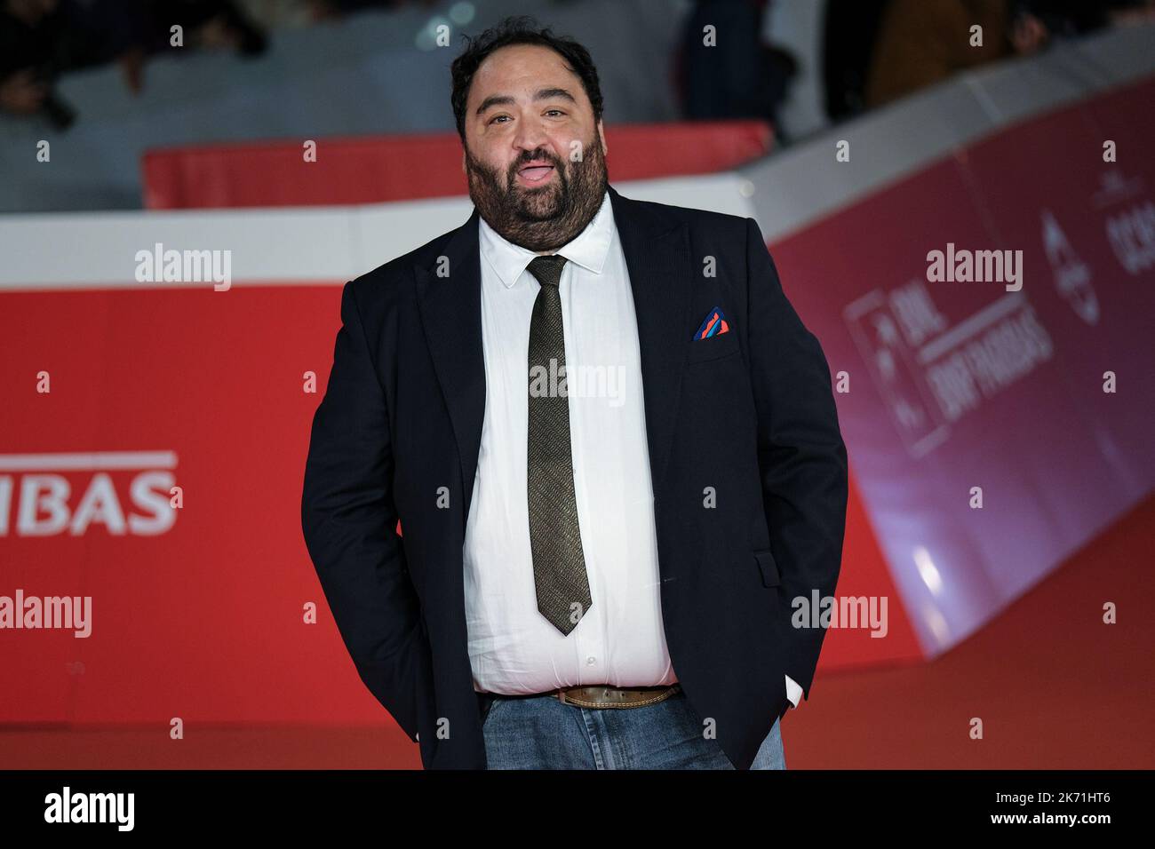 Nicola Nocella for "Il maledetto" film on red carpet during the 4th day ...