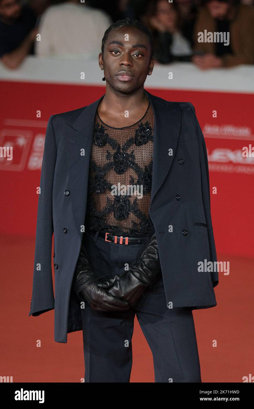 Benny O. Arthur for "Django - La serie" film on red carpet during the ...