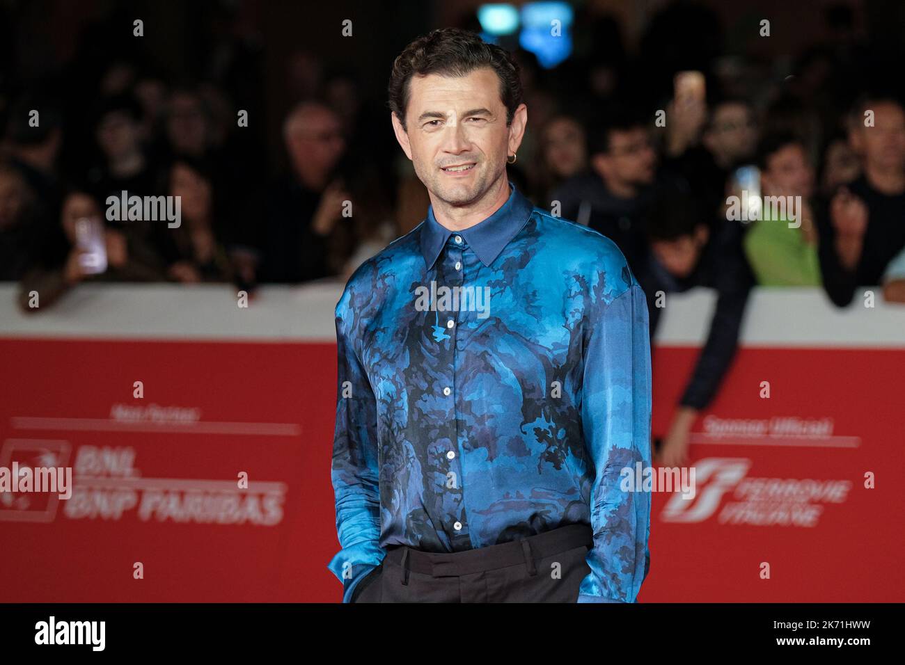 Vinicio Marchioni for "Django - La serie" film on red carpet during the ...