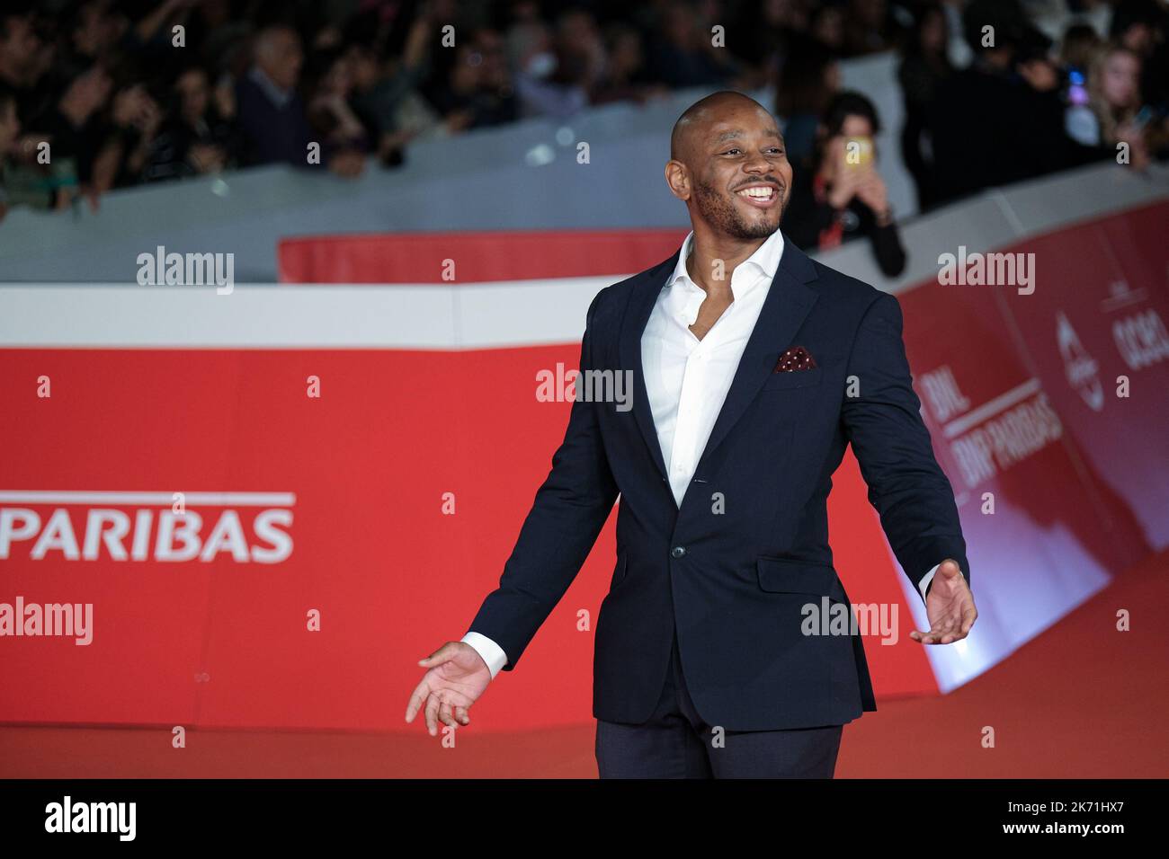 Eric Kole for "Django - La serie" film on red carpet during the 4th day ...
