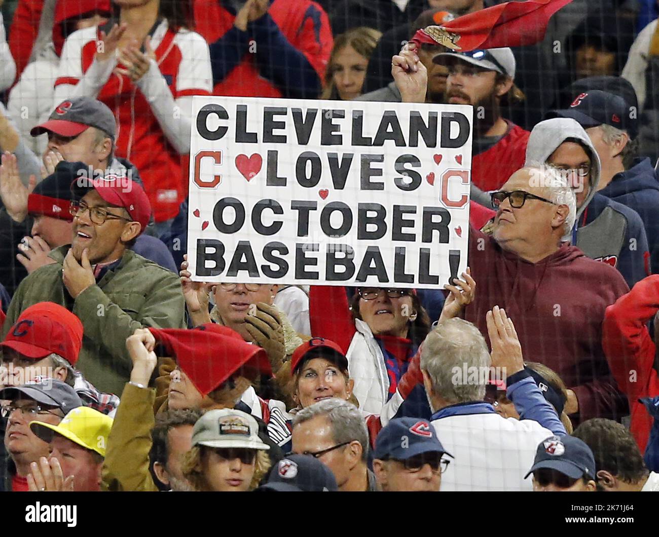 Progressive field guardians sign hi-res stock photography and images ...