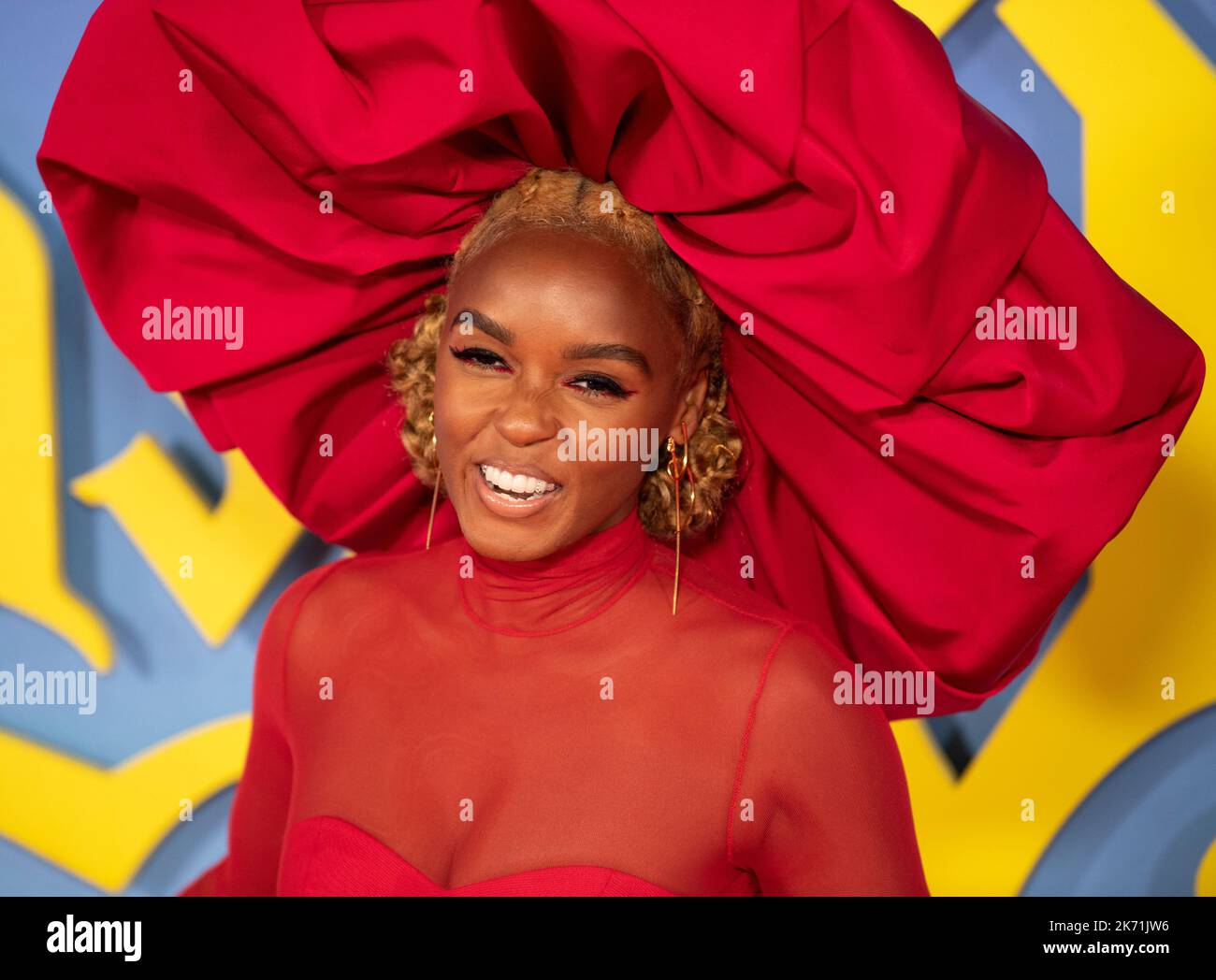 London, UK. 16th Oct, 2022. Janelle Monae attends the "Glass Onion: A ...