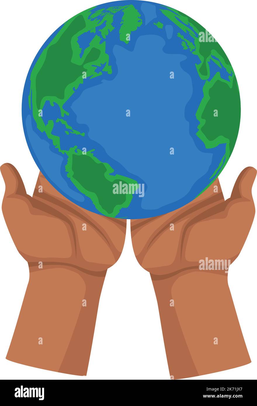 hands lifting planet earth Stock Vector Image & Art - Alamy