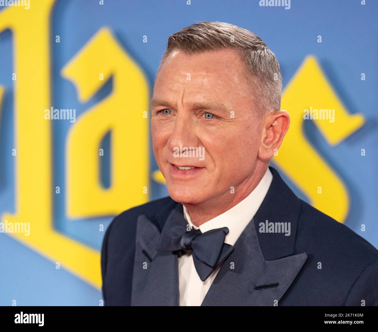 London, UK. 16th Oct, 2022. Daniel Craig attends the "Glass Onion: A ...