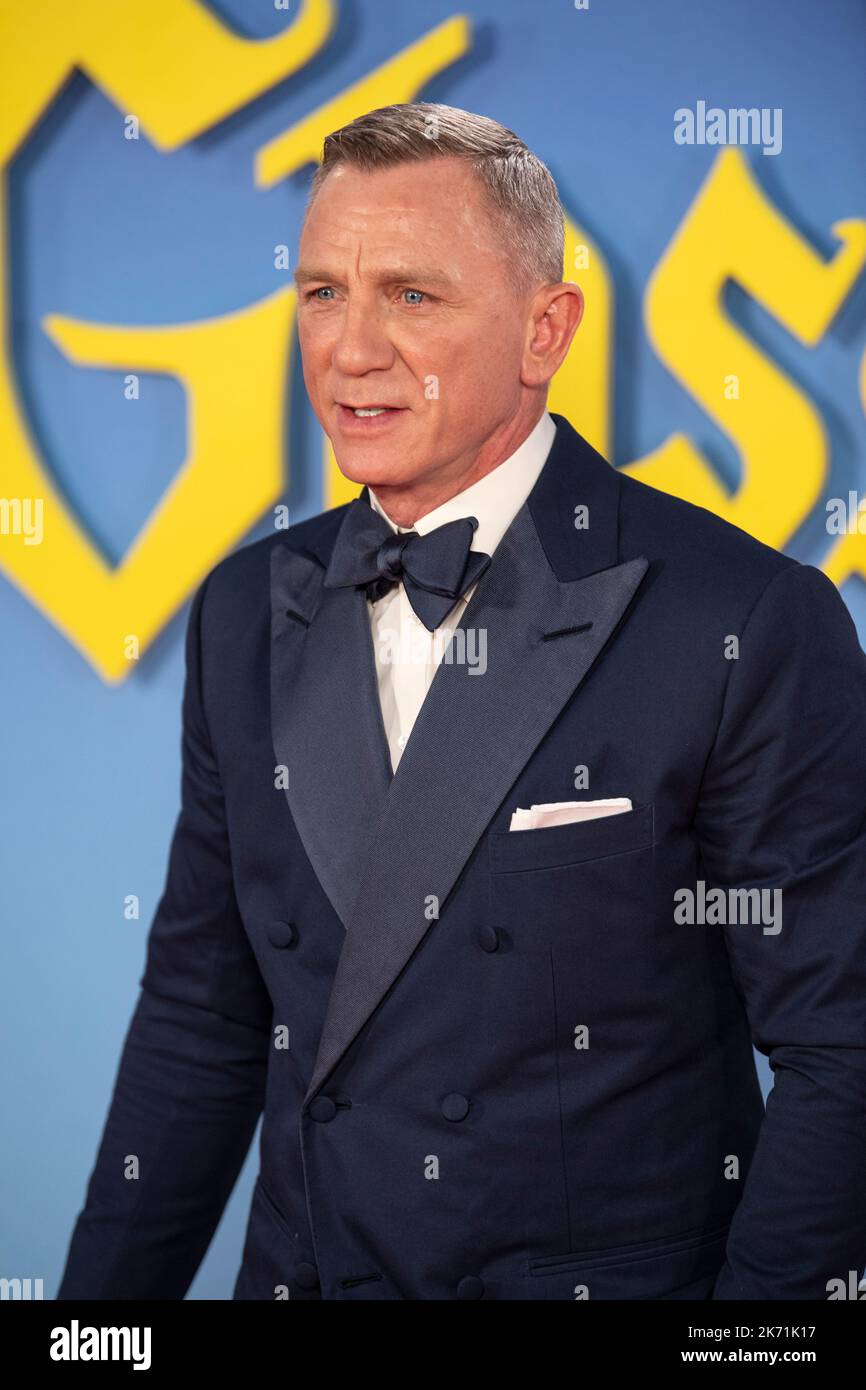 London, UK. 16th Oct, 2022. Daniel Craig attends the London, UK. 16th Oct, 2022. Daniel Craig attends the