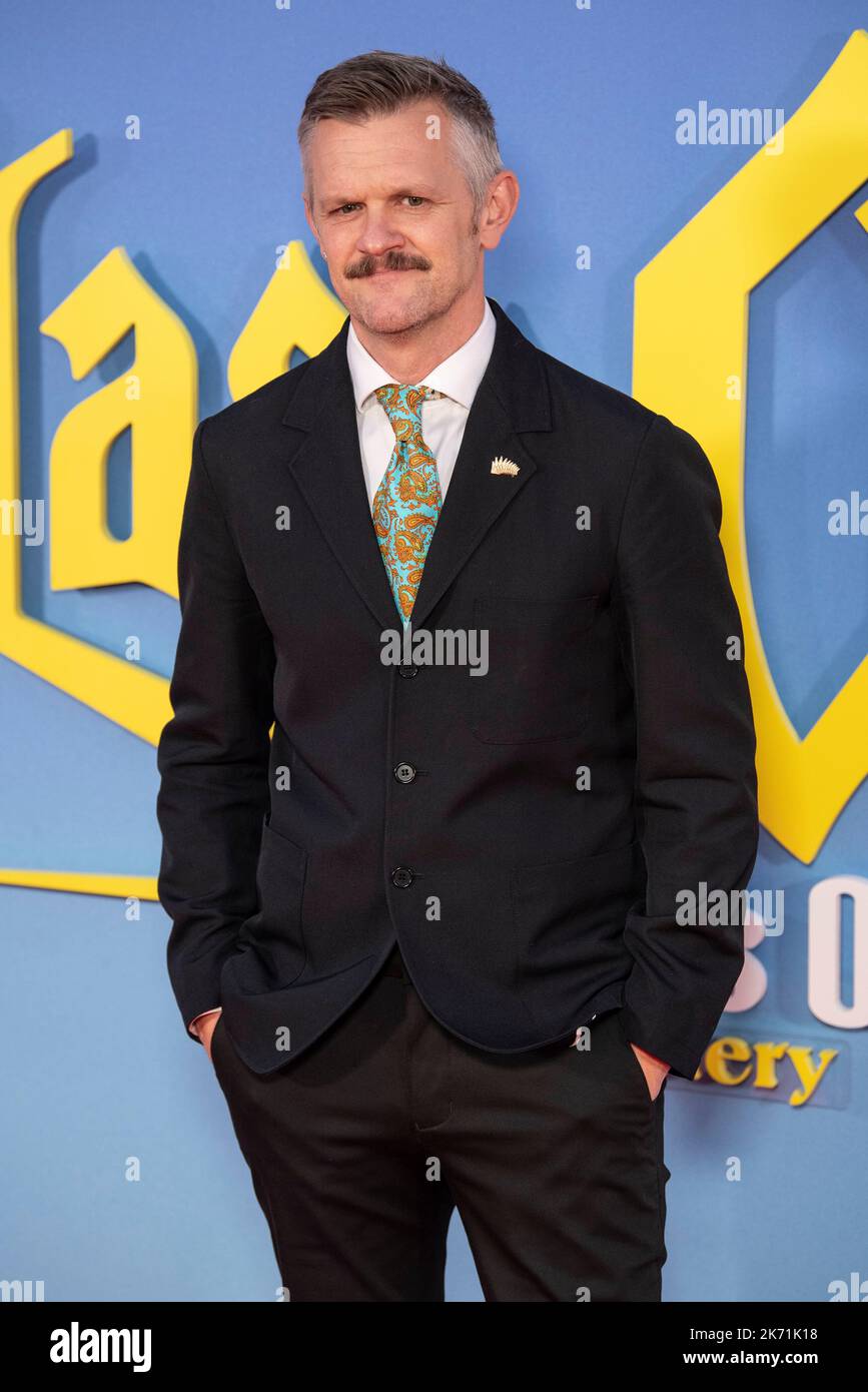 London, UK. 16th Oct, 2022. Ben Roberts attends the "Glass Onion: A ...