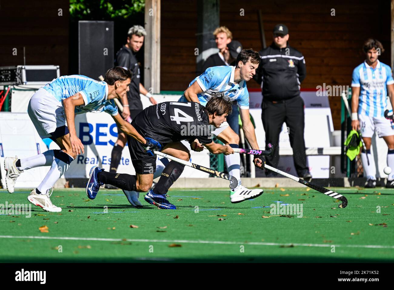 Gantoise's Timothee Clement and Gantoise's Rafael Lietear pictured in ...