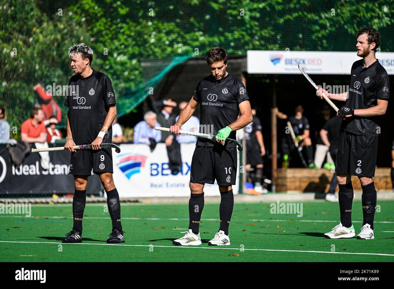 Racing's Sydney Cabuy, Racing's Cedric Charlier and Racing's Loick ...