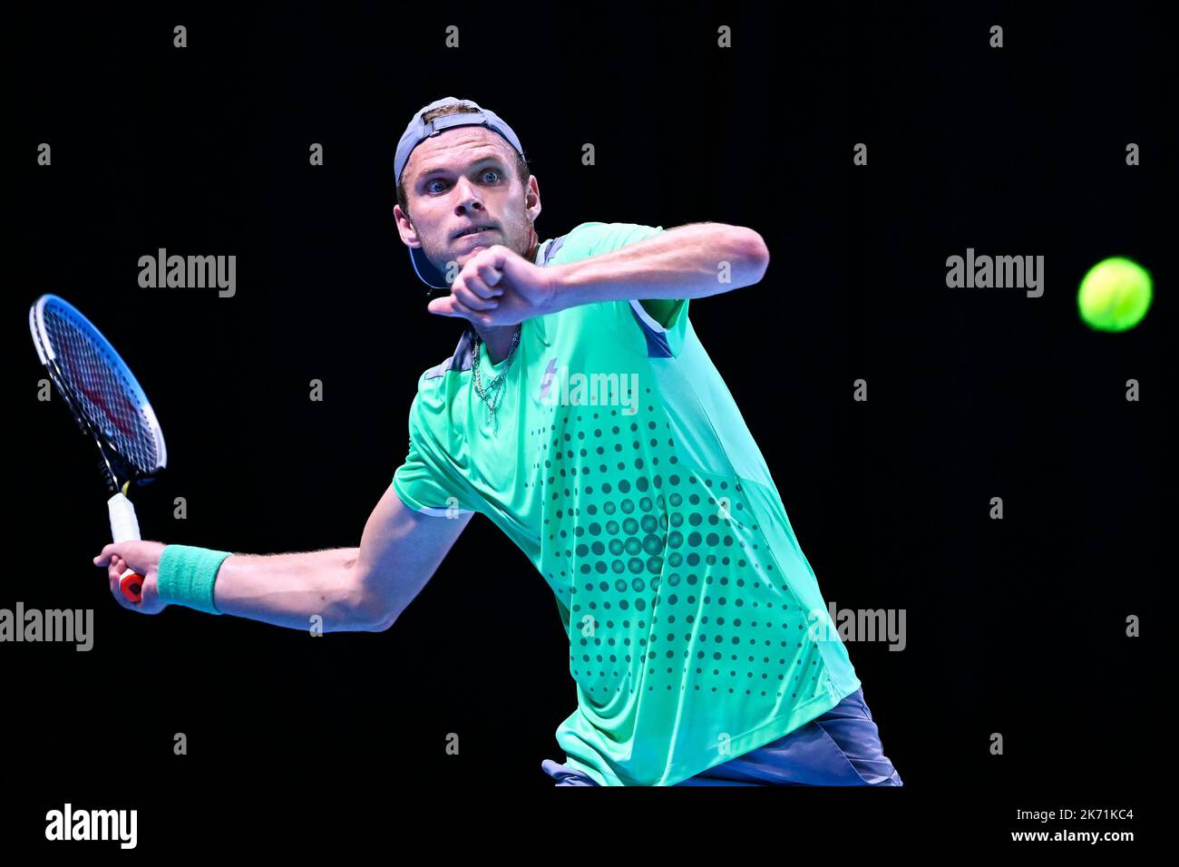 German Louis Wessels pictured in action during the qualification game ...