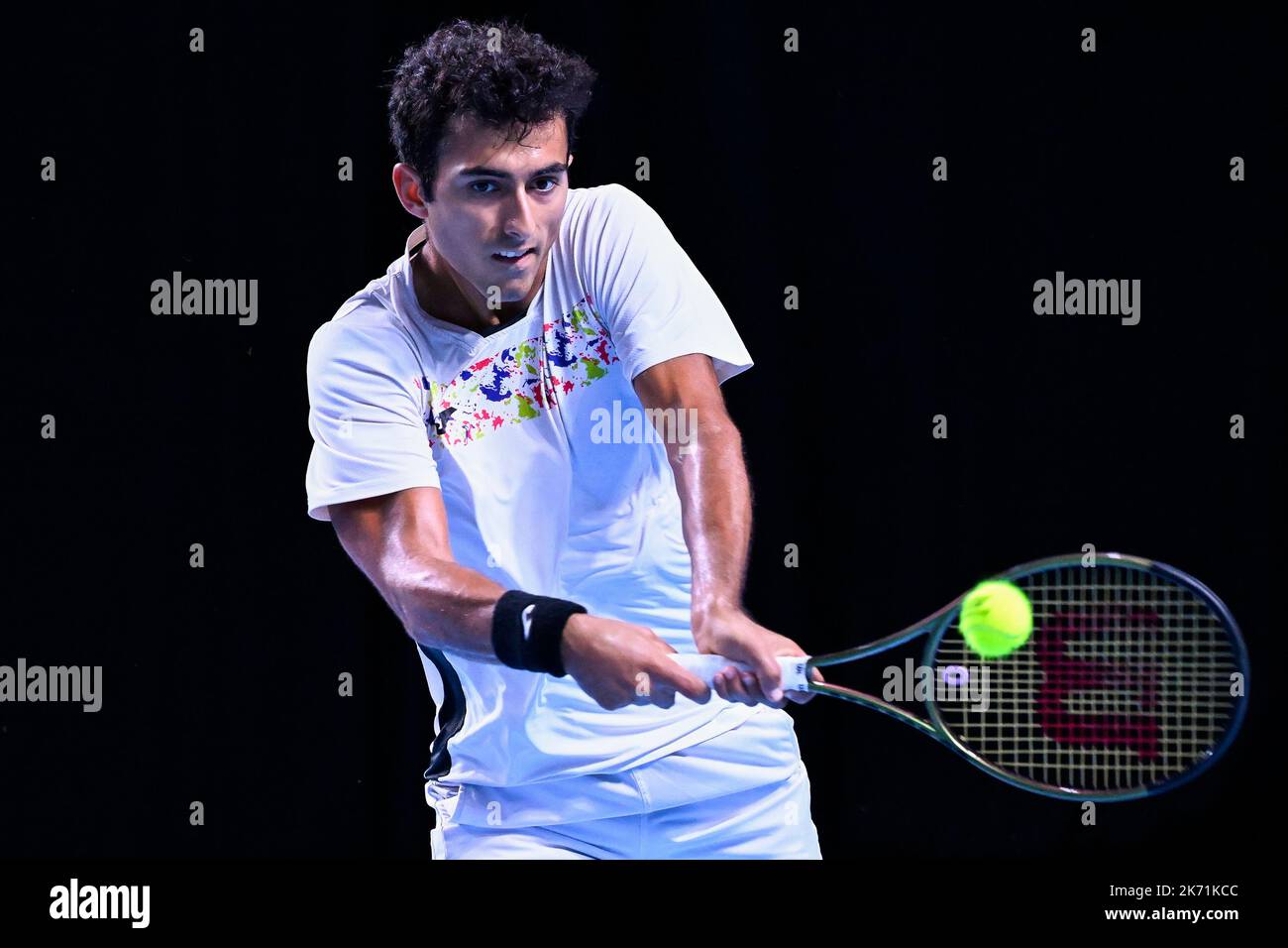 Spanish Nicolas Alvarez Varona pictured in action during the ...