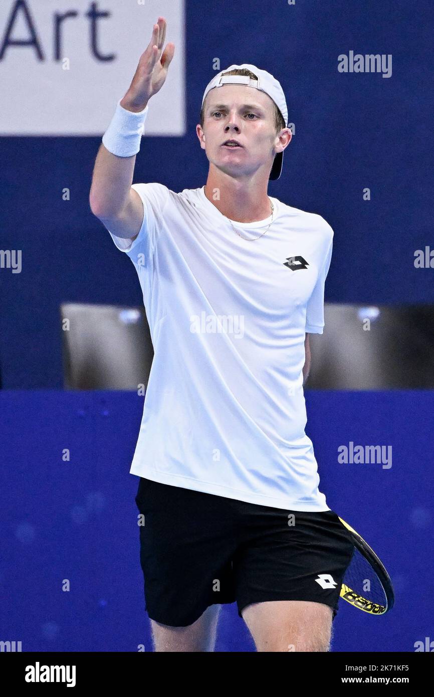 Dutch Jesper De Jong celebrates during the qualification game between ...