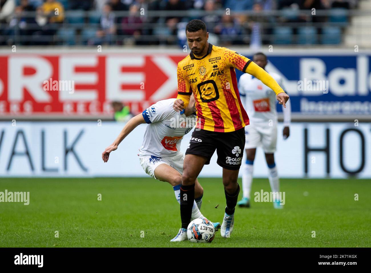 Mechelen's Alessio Da Cruz pictured in action during a soccer match ...