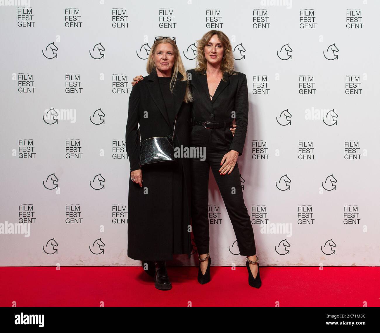 Actress Barbara Sarafian and Actress Ruth Becquart pictured during the ...