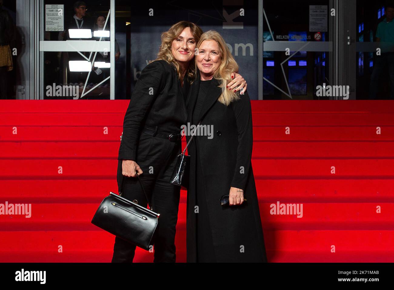 Actress Ruth Becquart and actress Barbara Sarafian pictured during the ...