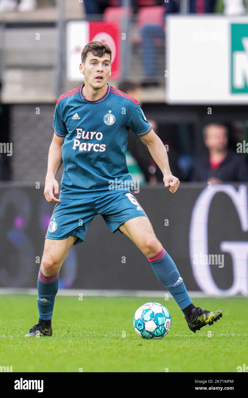 ALKMAAR, 16-10-2022, AFAS Stadium. Dutch football, Eredivisie, season ...