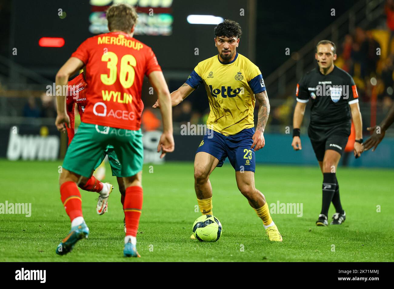 Union's Cameron Puertas Castro pictured in action during a soccer match ...