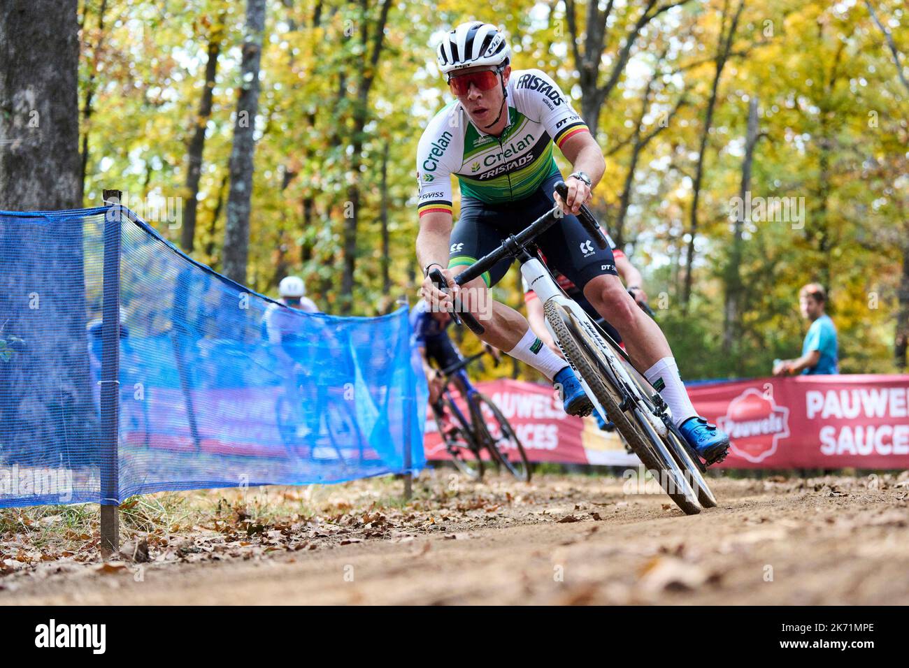 Belgian Laurens Sweeck pictured in action during the second stage (2/14 ...