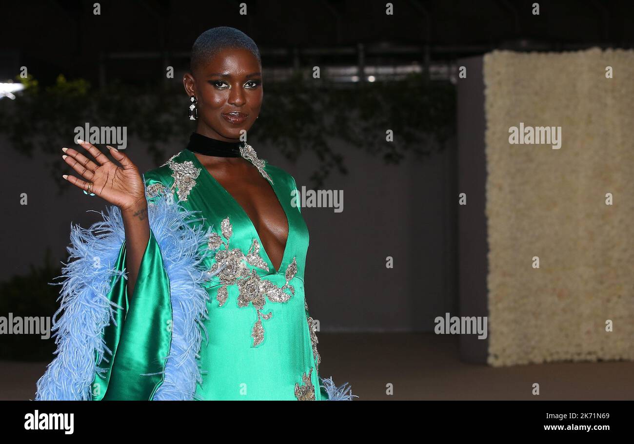 Jodie Turner-Smith attends the 2nd Annual Academy Museum Gala at ...