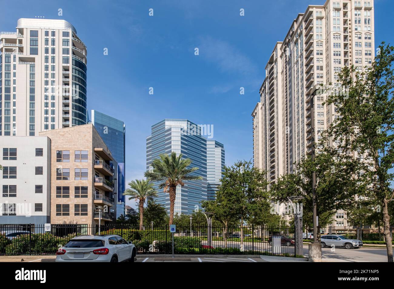 Modern architecture near the downtown area in Huston Texas Stock Photo ...