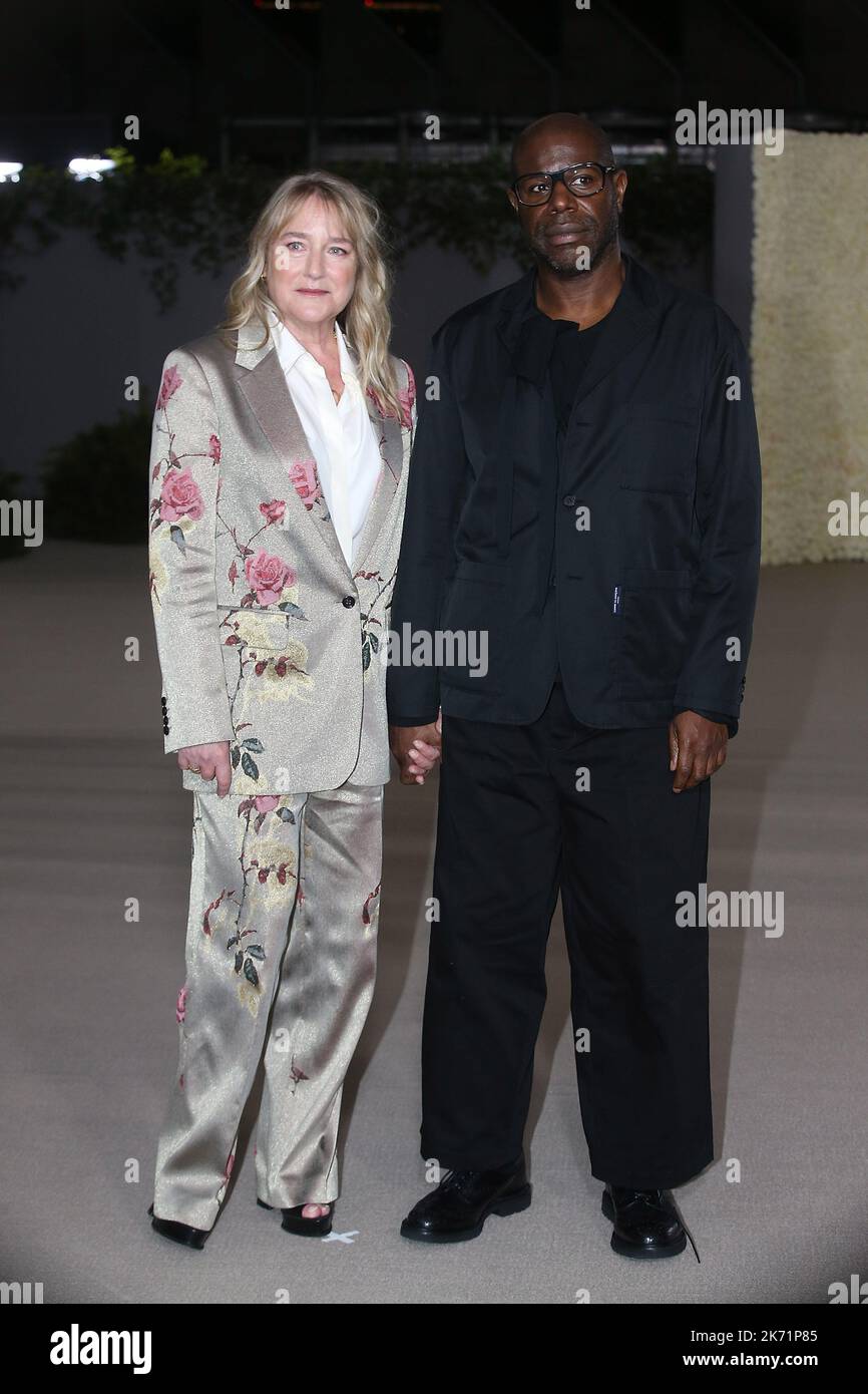 Los Angeles, USA. 15th Oct, 2022. Steve McQueen, Bianca Stigter attends ...