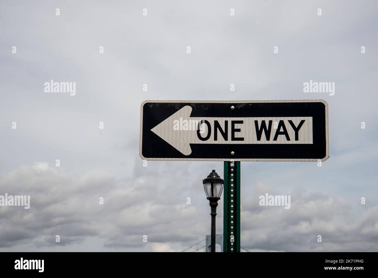 One way sign opposite way hi-res stock photography and images - Alamy