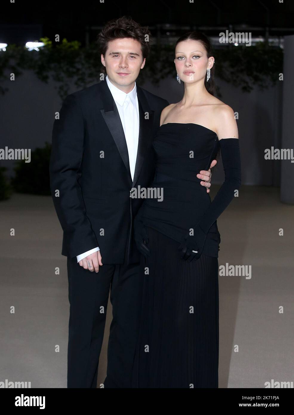 Brookln Beckham and Nicola Peltz attends the 2nd Annual Academy Museum Gala at Academy Museum of ...