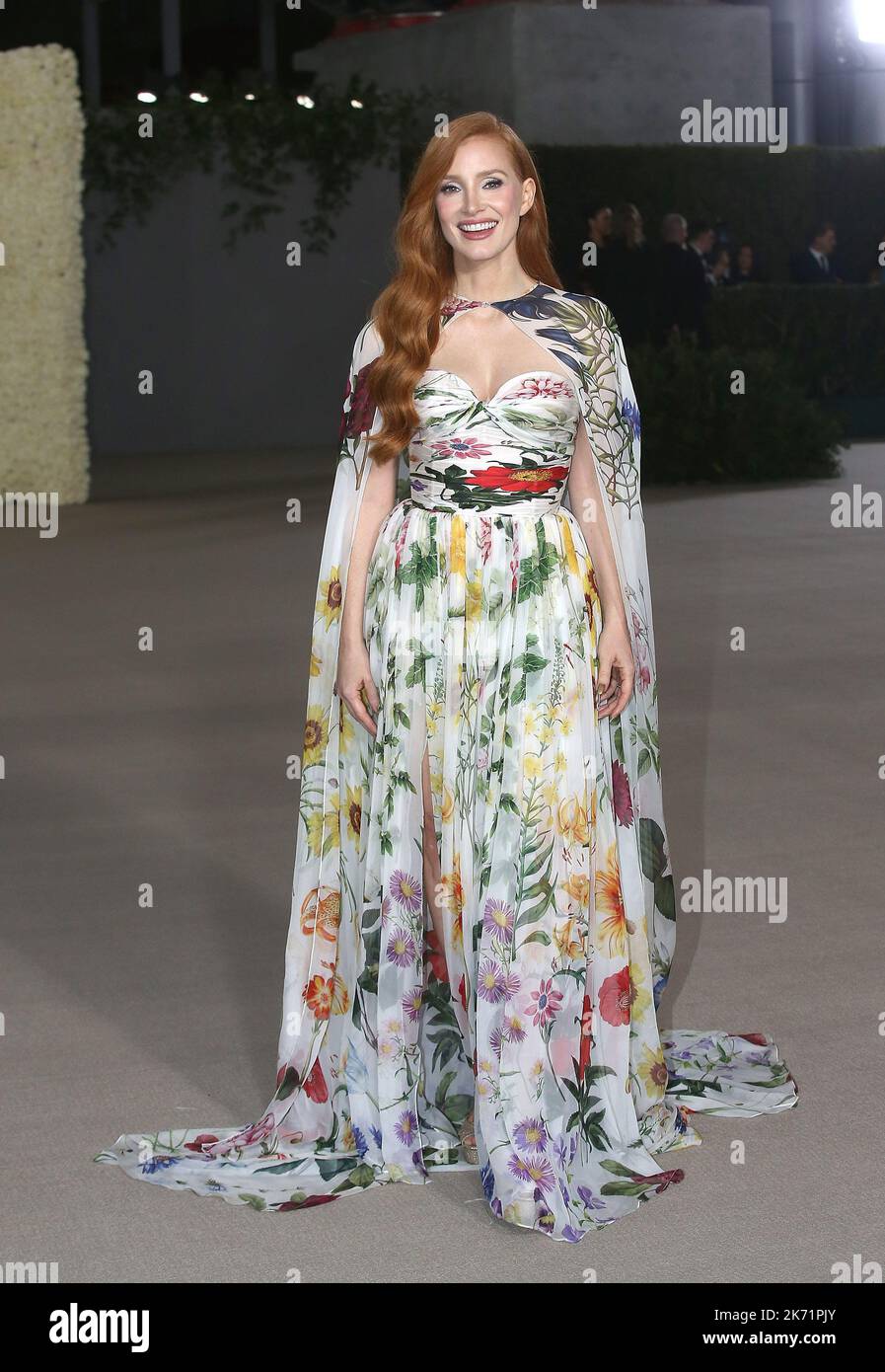 Jessica Chastain attends the 2nd Annual Academy Museum Gala at Academy ...