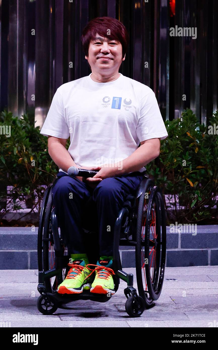 Tokyo, Japan. 15th Oct, 2022. Shinji Negi Paralympic athlete attends ...
