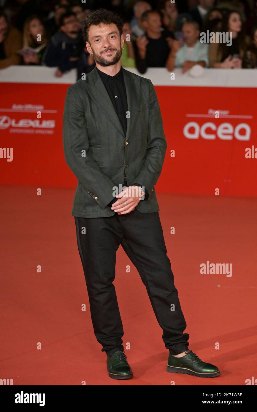 Enrico Maria Artale attends the red carpet of Django la serie at Rome ...