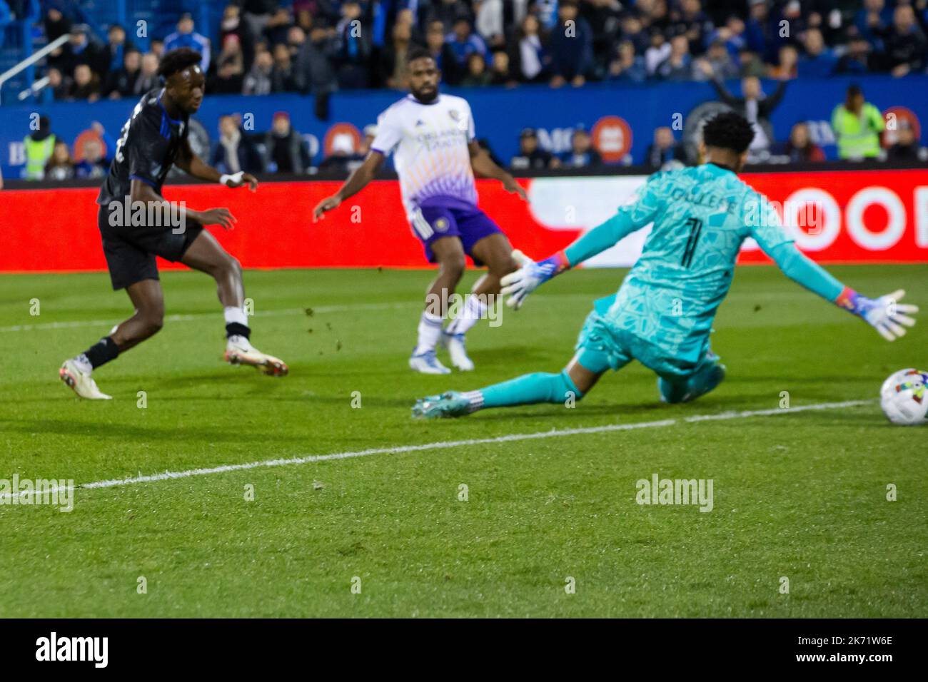 Montreal, Canada. 16th Oct, 2022. CF Montreal midfielder Ismael Kone ...